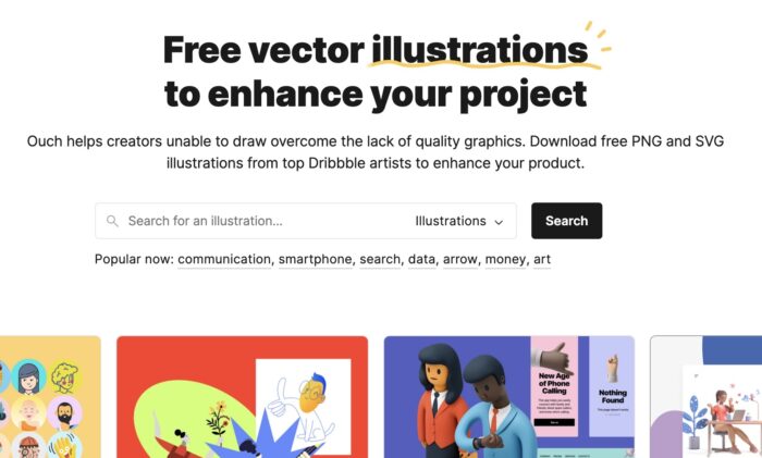 21 Best Free Vectors & Illustrations Sites For Your Website & Blog Posts