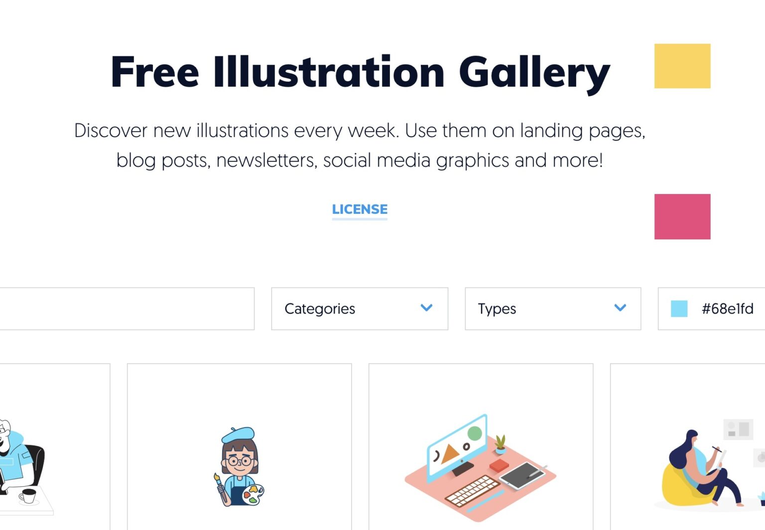 21 Best Free Vectors & Illustrations Sites For Your Website & Blog Posts
